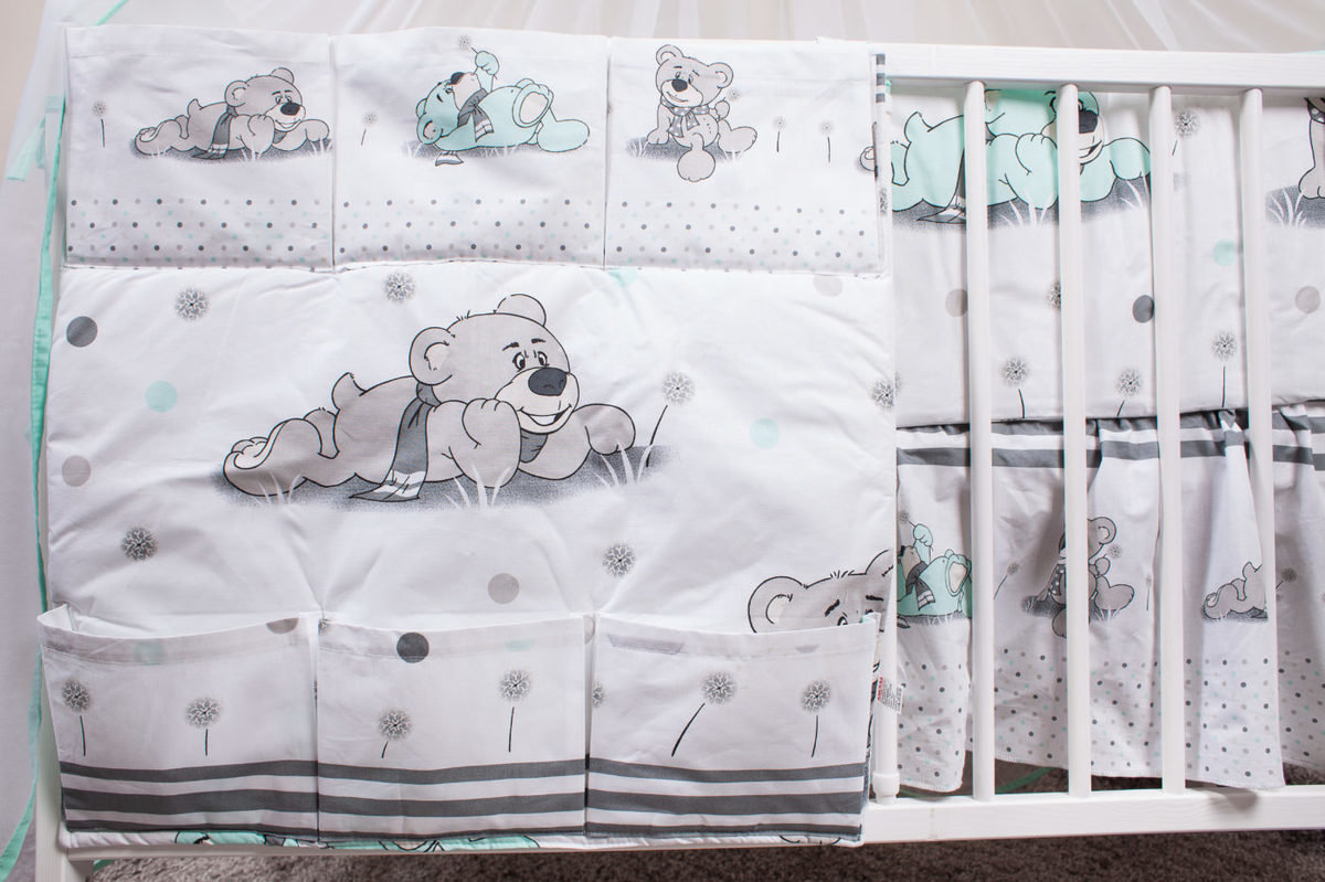 Crip bedding set 135x100cm Dreamer green - banaby.ie