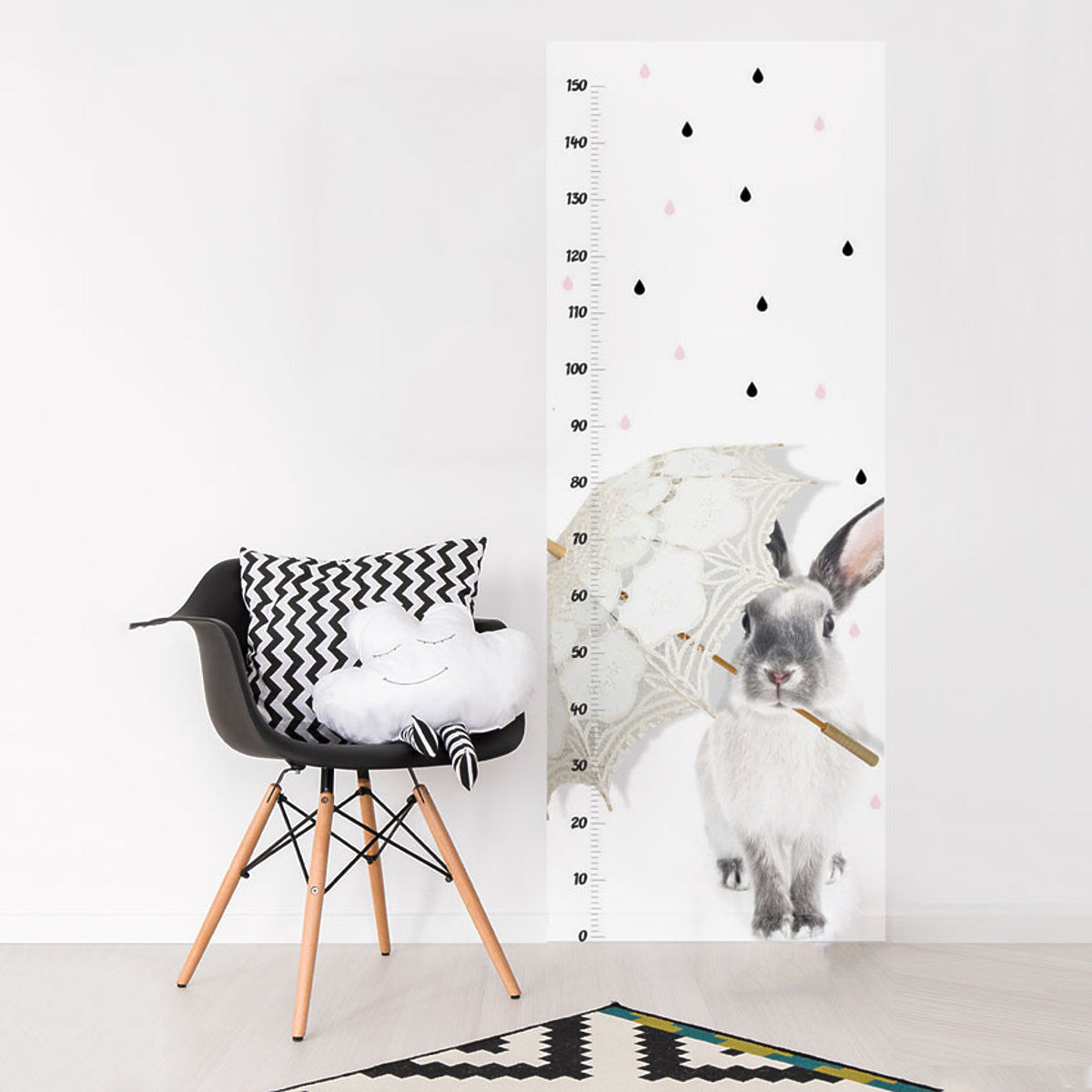 Children's growth chart DEKORNIK - Rabbit - banaby.ie