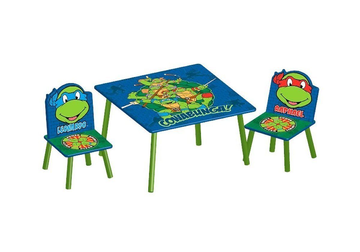 Ninja Turtles Children's Table with Chairs - banaby.ie