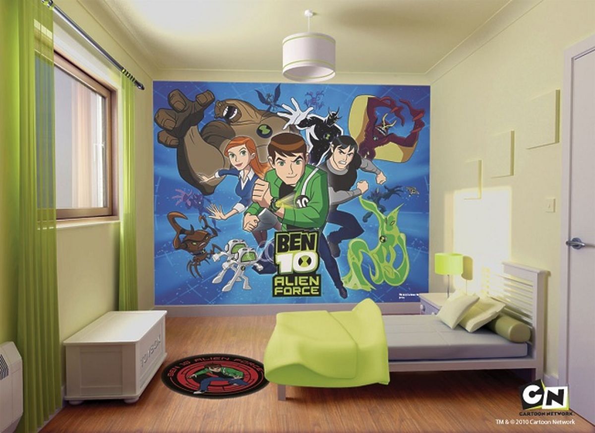 3D Ben 10 Wall Mural - banaby.ie