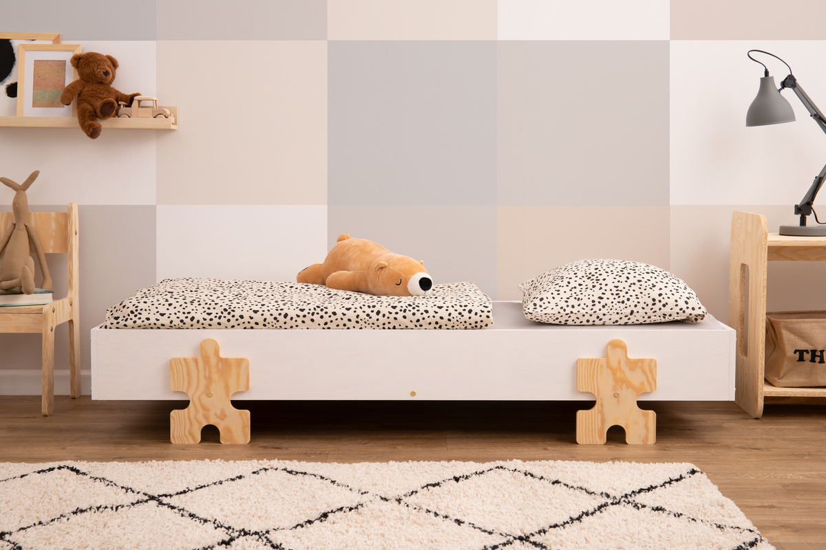 Universal Puzzle bed - white - banaby.ie