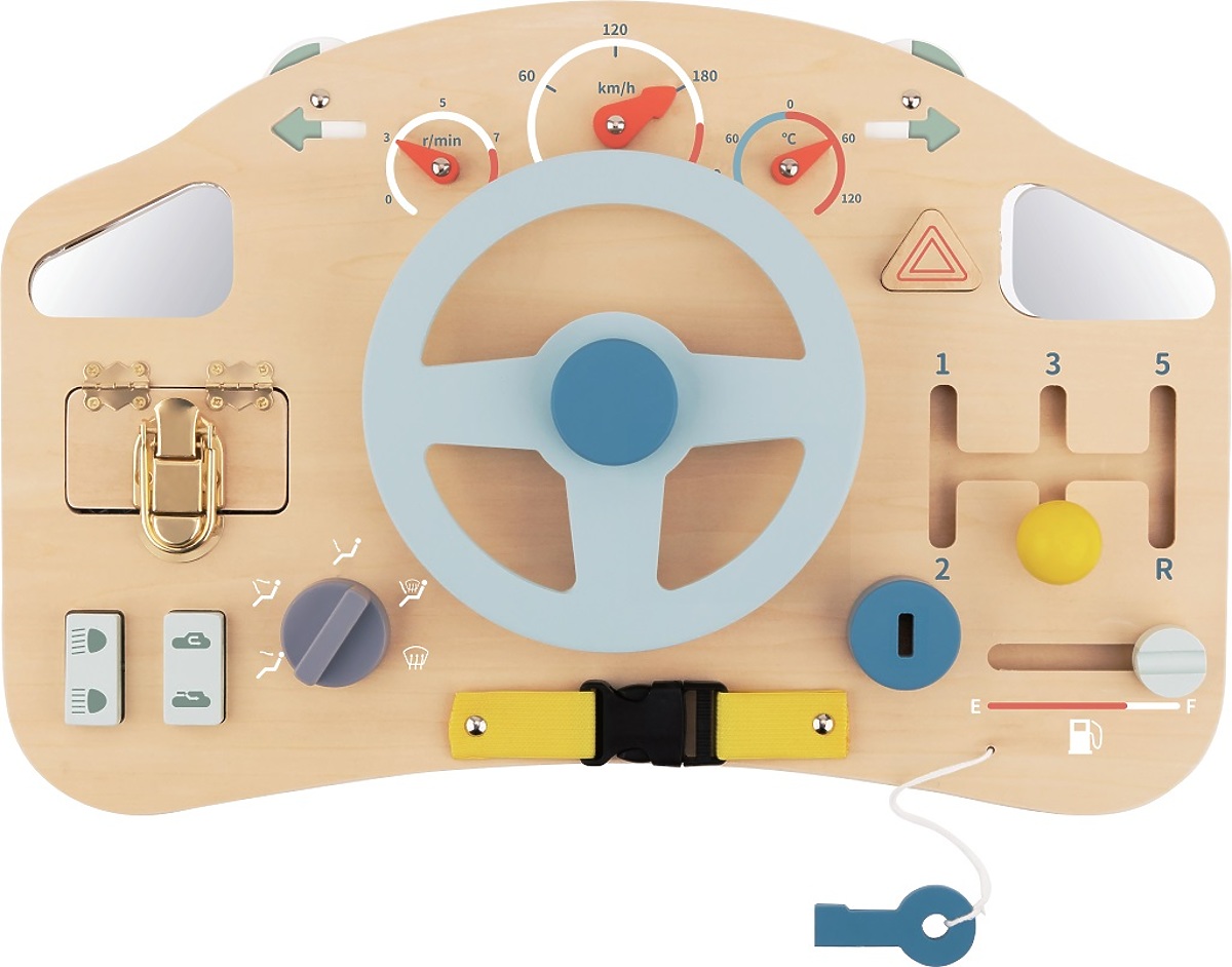 Activity Board Sensory Panel - Car with Steering Wheel - banaby.ie