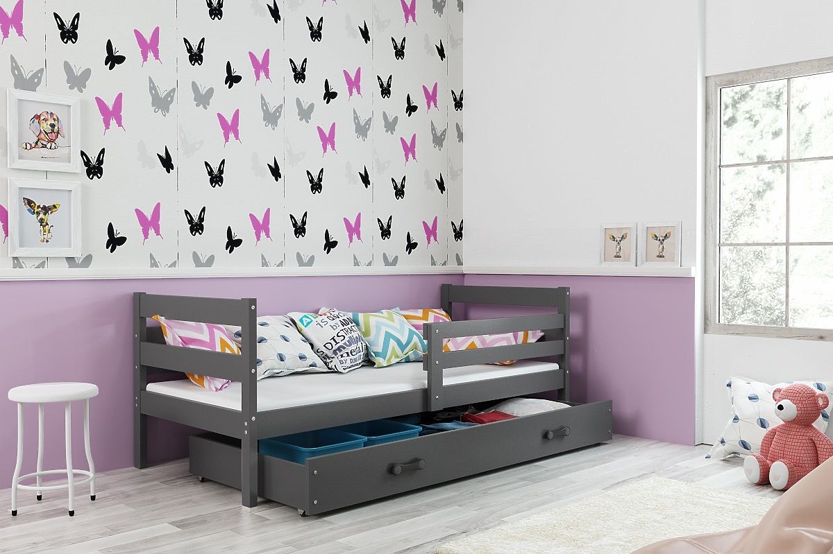Baby bed Erik - grey - banaby.ie