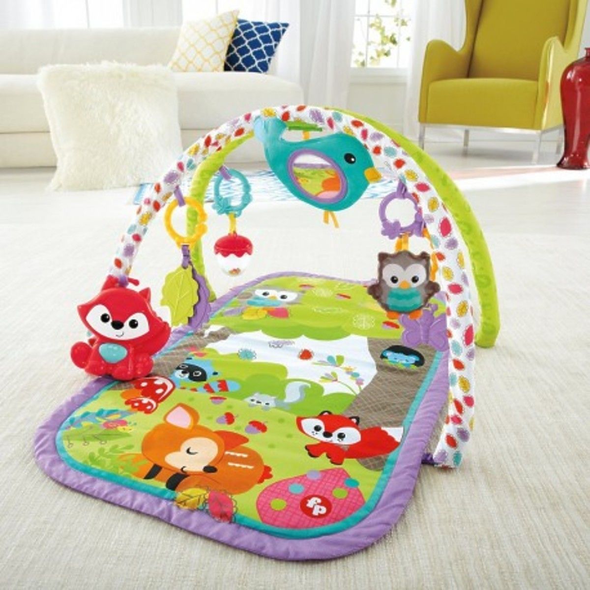 Fisher Price Activity Gym with Toy Rack - banaby.ie