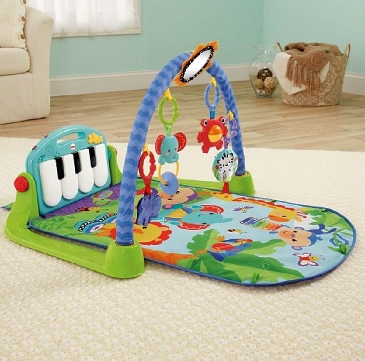 Fisher Price Kick & Play Piano II Play Gym - banaby.ie