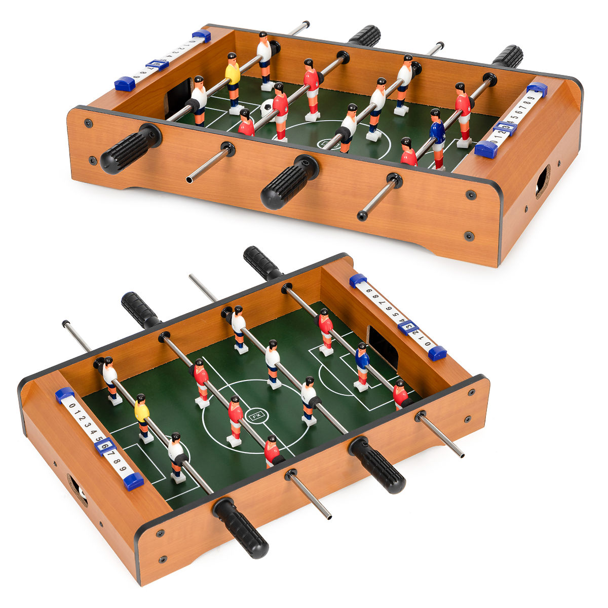 Mini Table Football for Kids with Two Balls and Guides - banaby.ie