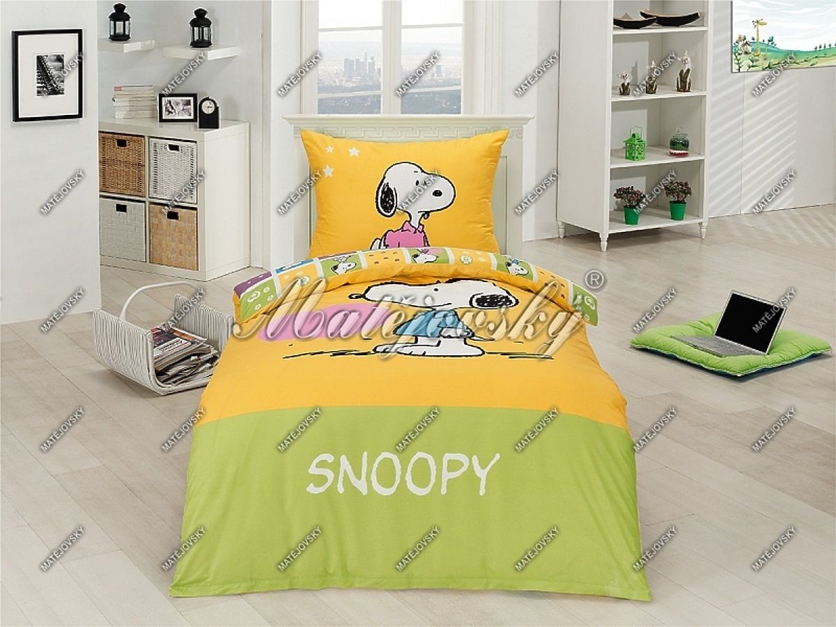 Snoopy - Heart Children's Bedding Set - banaby.ie