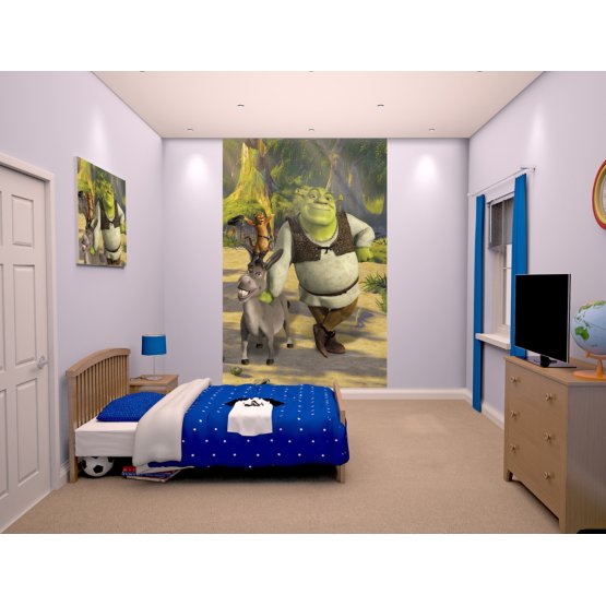 Shrek 6-Panel Children's Wall Mural - banaby.ie